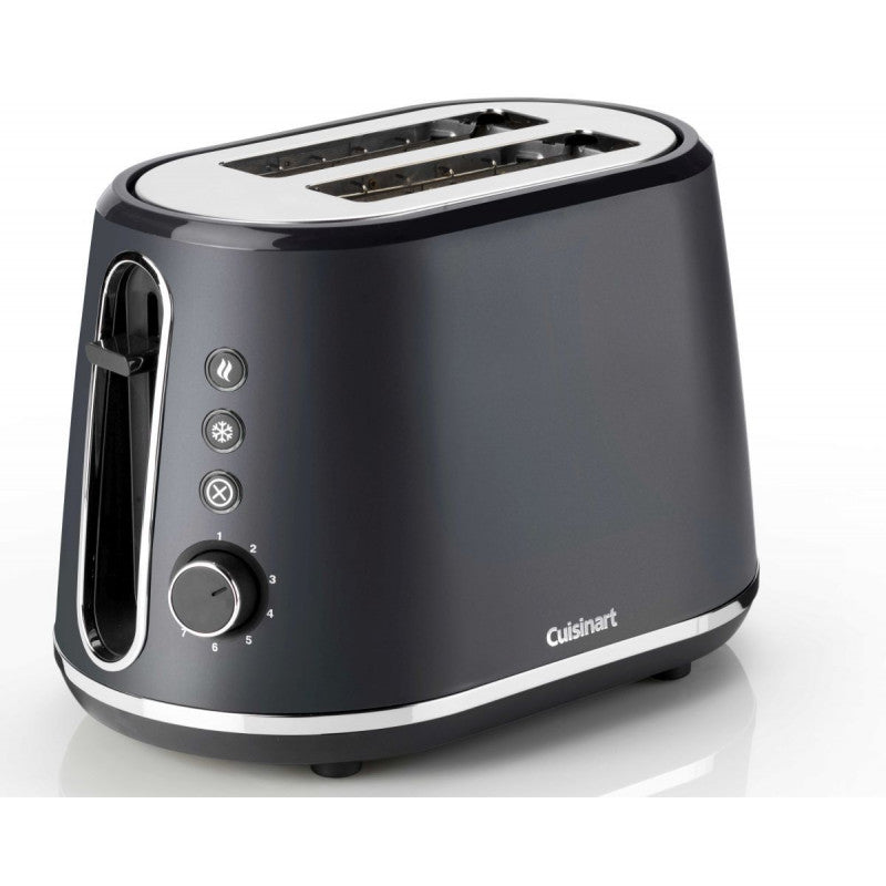 Cuisinart 2 Slice Toaster, 7 Toast Levels, Slate Grey, 1000W