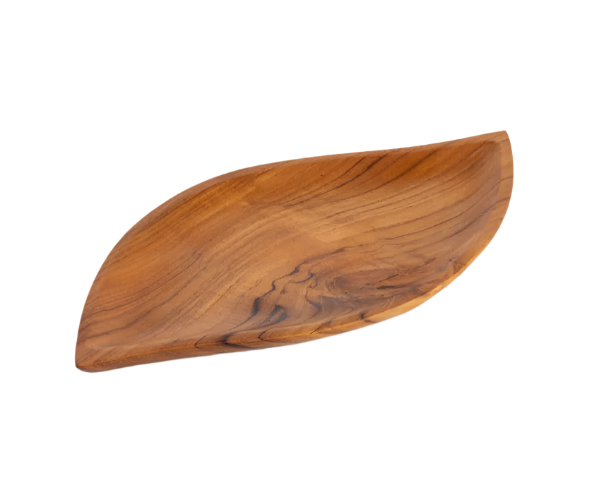 Ark Wooden Wavy Nuts Bowl 38CM